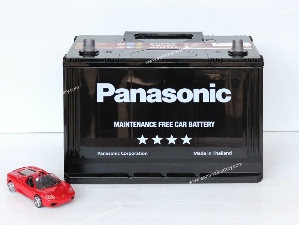 แบตเตอรี่รถยนต์ Panasonic 115D31R 90 ah 2,800 ส่งฟรีถึงบ้าน รูดบัตรถึงที่