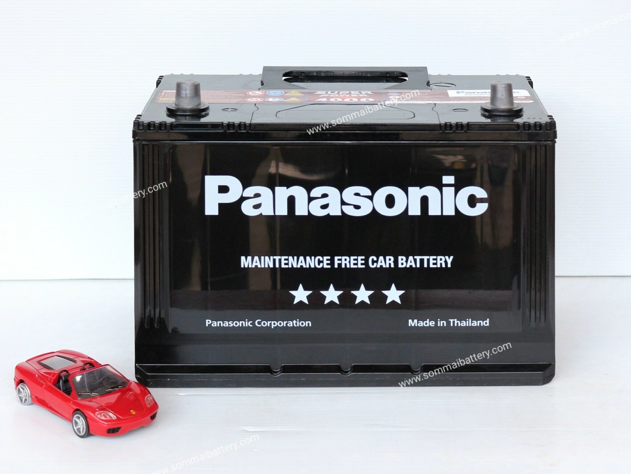 แบตเตอรี่รถยนต์ Panasonic 115D31R 90 ah 2,800 ส่งฟรีถึงบ้าน รูดบัตรถึงที่